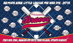 Braves Baseball Banners